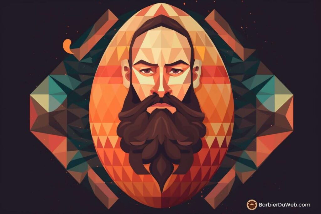 10 styles de barbe pour complimenter les visages ovales (⬯)