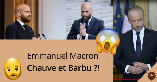 Emmanuel Macron Chauve et Barbu ? C'est possible 😂 | BDW